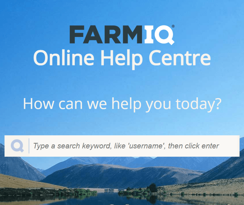 FarmIQ Support | Online help, resources and trainings